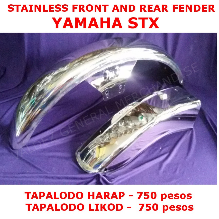 Yamaha STX 125 Fender, Tapalodo Stainless | Shopee Philippines