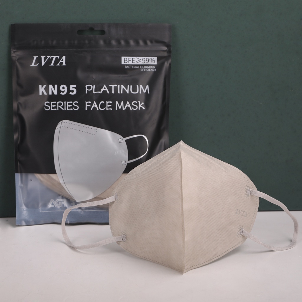KN95 Face Mask LVTA Platinum Series KN95 Disposable Face Mask | Shopee ...