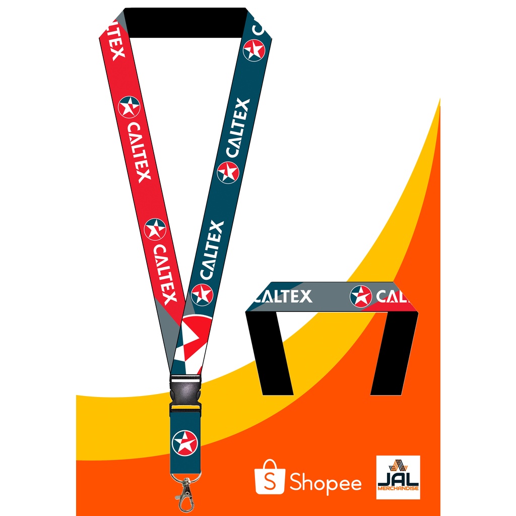 Caltex ID lace design / ID sling / ID lanyard | Shopee Philippines