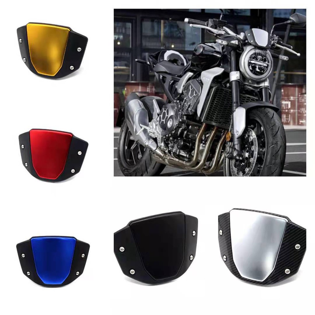Aluminum cb650r Windshield WindScreen For honda cb650r 2018 2019 2020 ...
