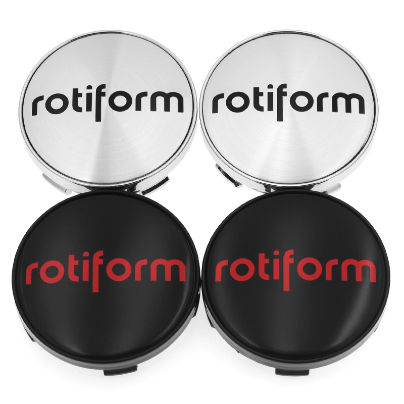 CarDIY 4pcs 60mm rotiform Wheel Cap rotiform Sport Rim Center Caps Car ...