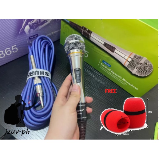 Free Foam Hi-sensitivity SH-865 Professional Legendary Vocal Dynamic Microphone/SH865 | Shopee ...