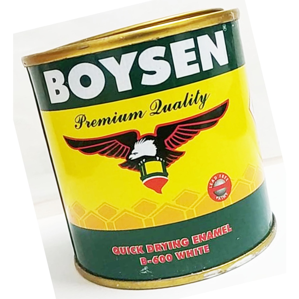 ( 1/4 LITER ) BOYSEN QDE WHITE B-600 FOR WOOD AND METAL === QDE WHITE ...