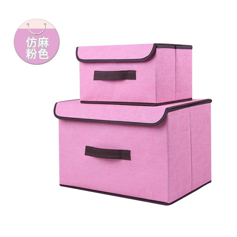 Home Color Foldable Storage Box 2 in 1 Storage Box Beautiful and ...