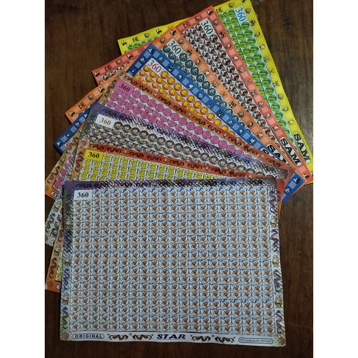 Bunutan Number Pad Paper Up to 360 | Shopee Philippines