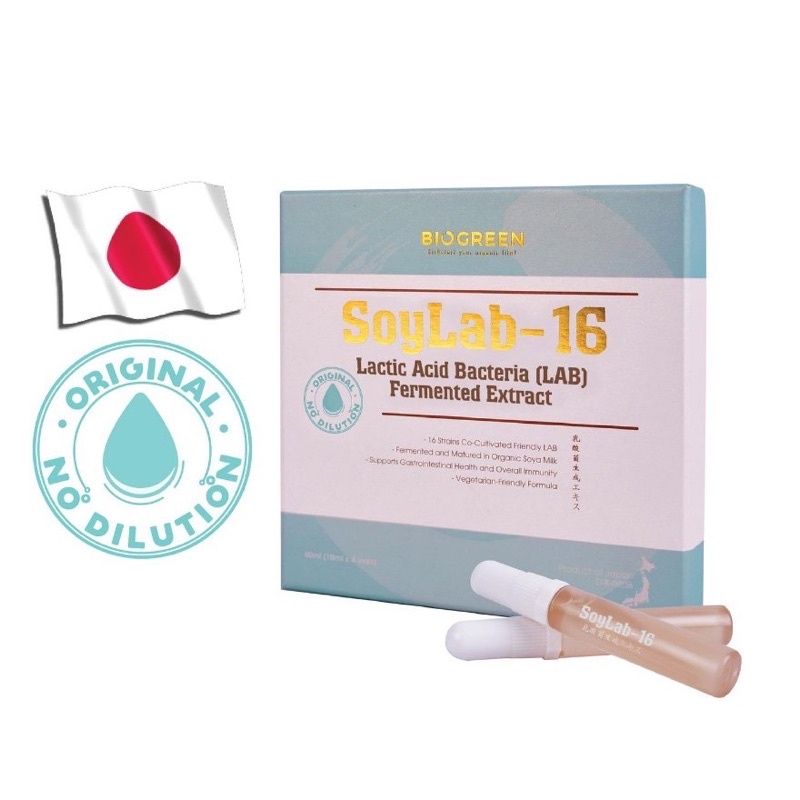 (Exp Dec2025) Biogreen SoyLAB-16 Lactic Acid Bacteria Fermented Extract ...