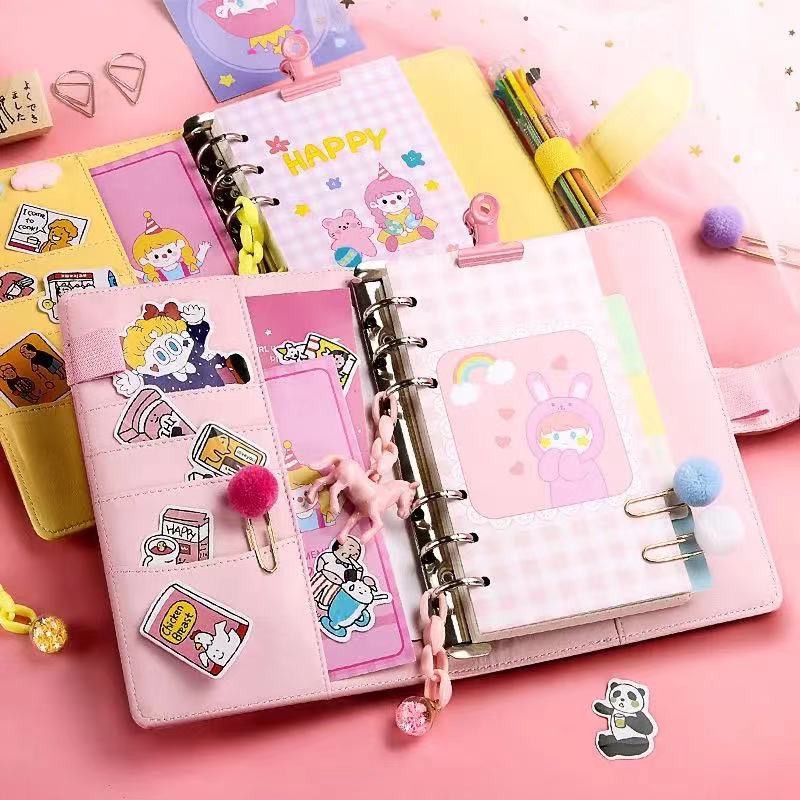 【available】DIY cute pupils birthday notebook present Gift girl loose ...