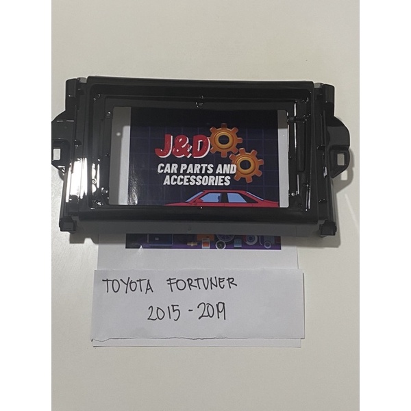 TOYOTA FORTUNER 2015 2016 2017 2018 2019 HEAD UNIT/ STEREO Frame PANEL ...