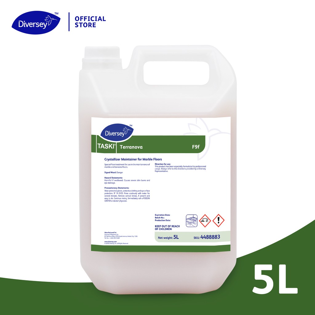 Diversey Taski Terranova Crystallizer Maintainer for Marble Floors 5L ...