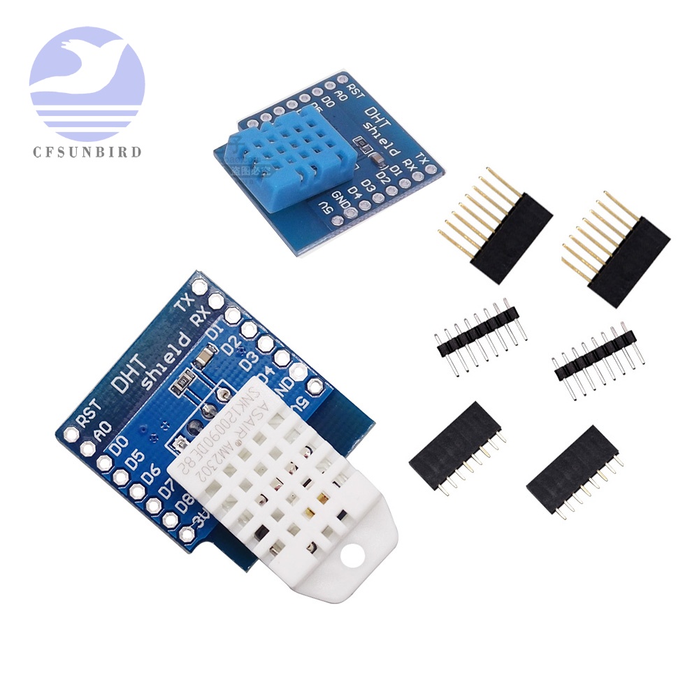 1PCS DHT Shield For Wemos D1 Mini DHT11 DHT22 Single-Bus Digital ... 1PCS DHT Shield For Wemos D1 Mini DHT11 DHT22 Single-Bus Digital ...