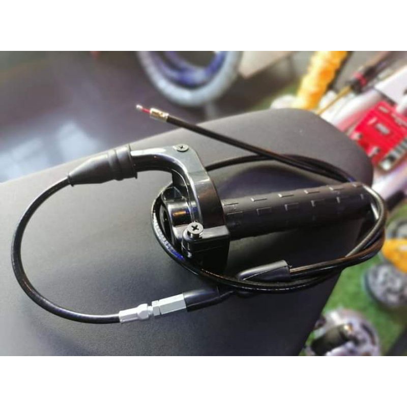 YAMAHA OEM QUICK THROTLE WITH CABLE ORIG THAILAND GOOD FOR STREET BIKE ...