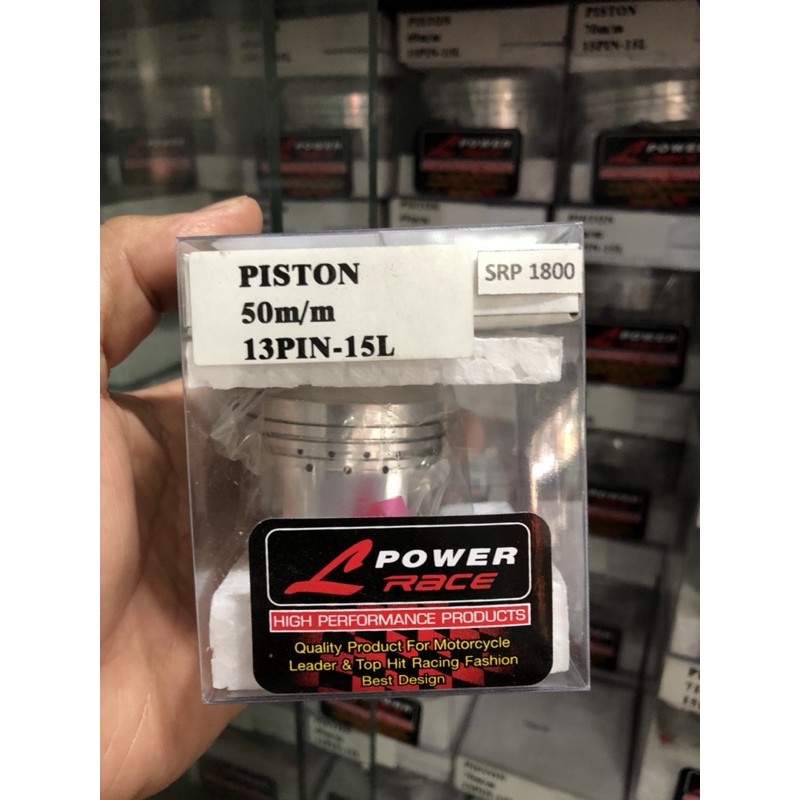 LHK Racing Blank Piston Kit Full Dome 50mm to 59mm Kit PIN13-15L for ...