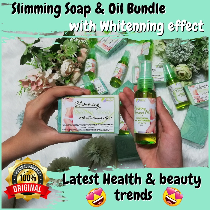 Best Slimming Oil & Soap with Detox and skin whitening(Anti Cellulite ...