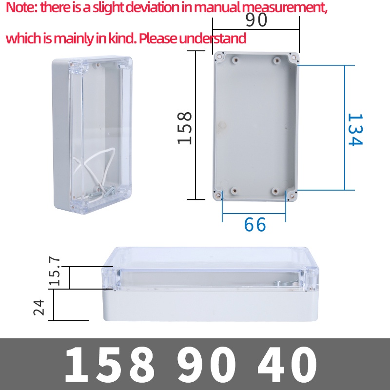 F-type transparent waterproof box outdoor monitoring box outdoor ...
