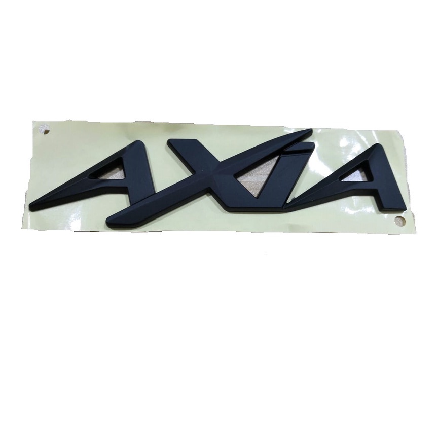 PERODUA GENIUNE AXIA REAR WORD LOGO-AXIA WITH TAPE | Shopee Philippines