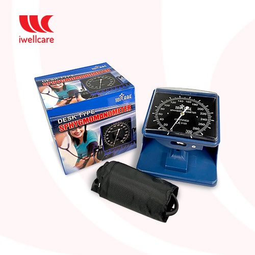 BP ANEROID DESK TYPE SPHYGMOMANOMETER TOPCARE | Shopee Philippines
