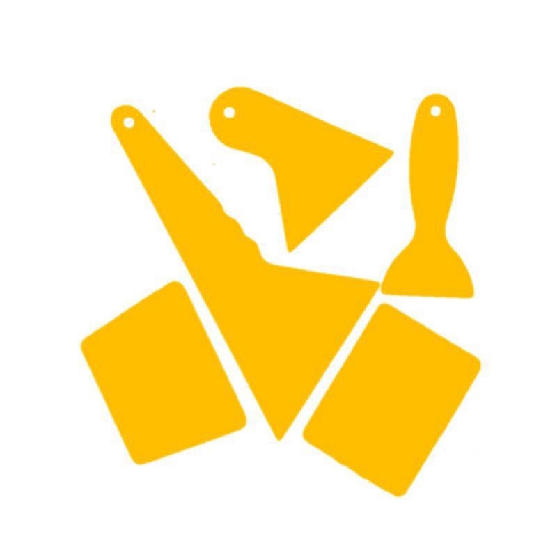 Tool SET/RAKEL SET TOOLS FOR INSTALLATION STICKERS, GLASS FILM ...