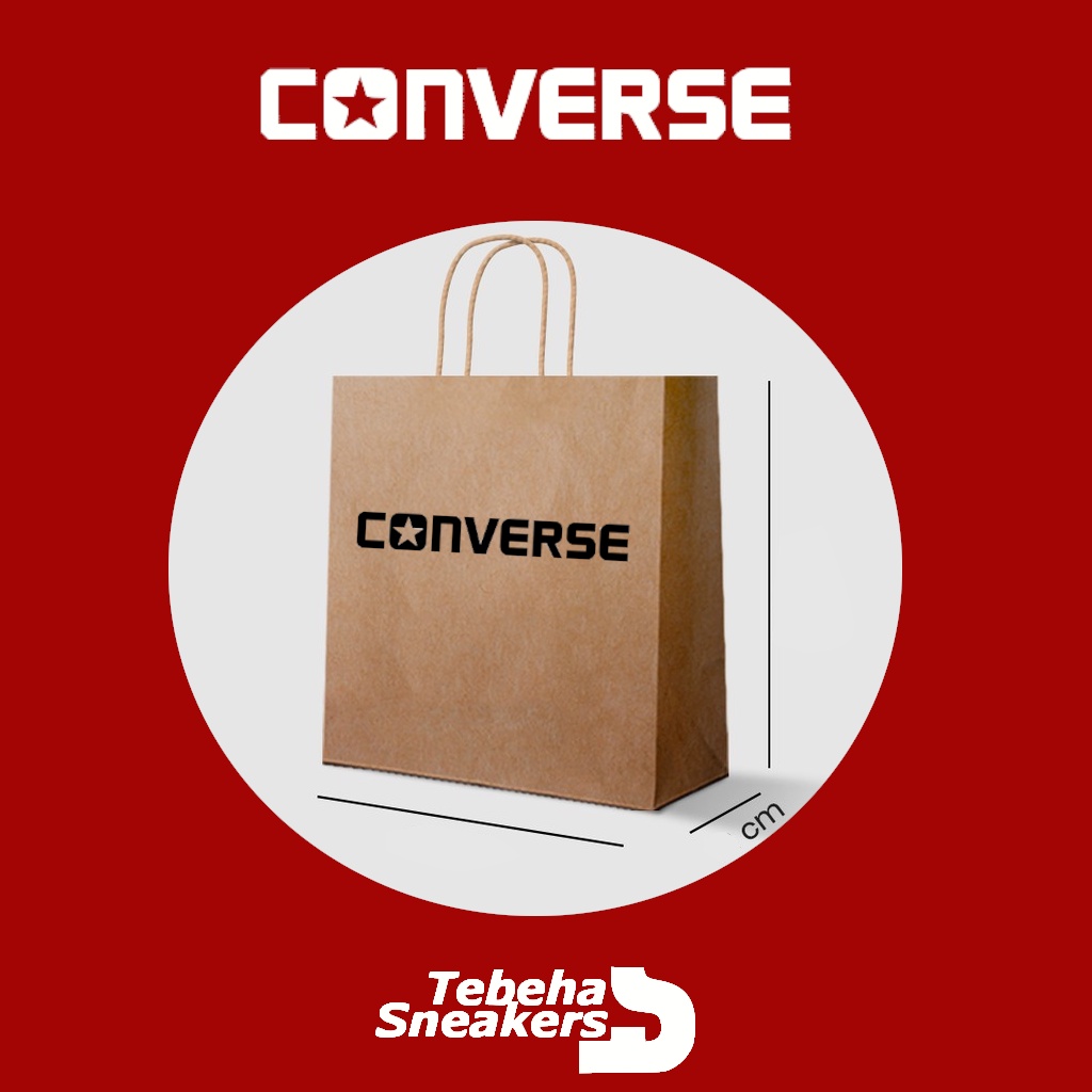 Premium Converse Paper Bag | Shopee Philippines