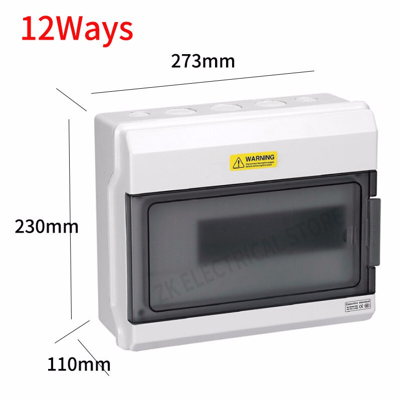 IP67 Distribution Box Air Switch Box Industry Household Socket Power Supply Box Mounted Circuit ...