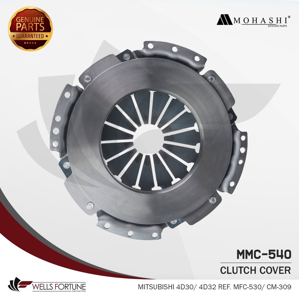 MITSUBISHI 4D30 4D32 11" MFC-530 / CM-309 MOHASHI CLUTCH COVER WFC MMC ...