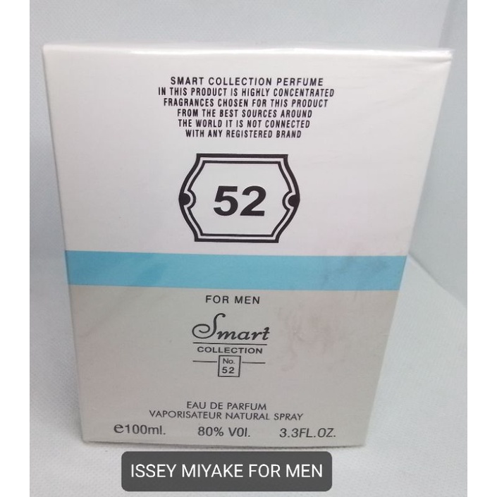 SMART COLLECTION PERFUME NO. 52 FOR MEN 100 ML EDP | Shopee Philippines