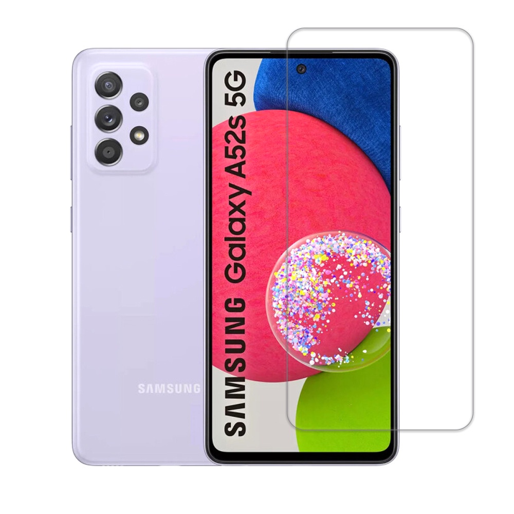 Express Samsung Galaxy A52S 5G Clear Tempered Glass Screen Protector ...