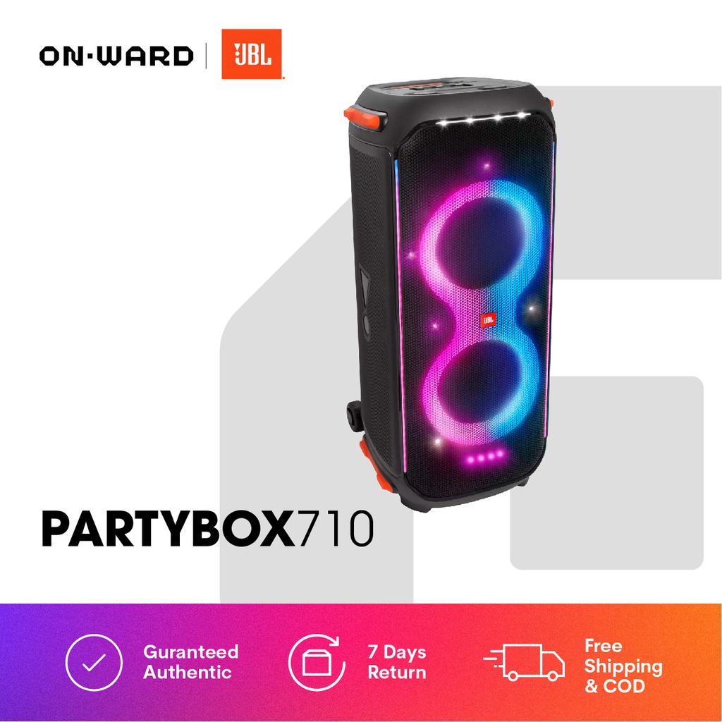 JBL Partybox 710 Party Speaker with 800W RMS Powerful Sound, Built-in ...