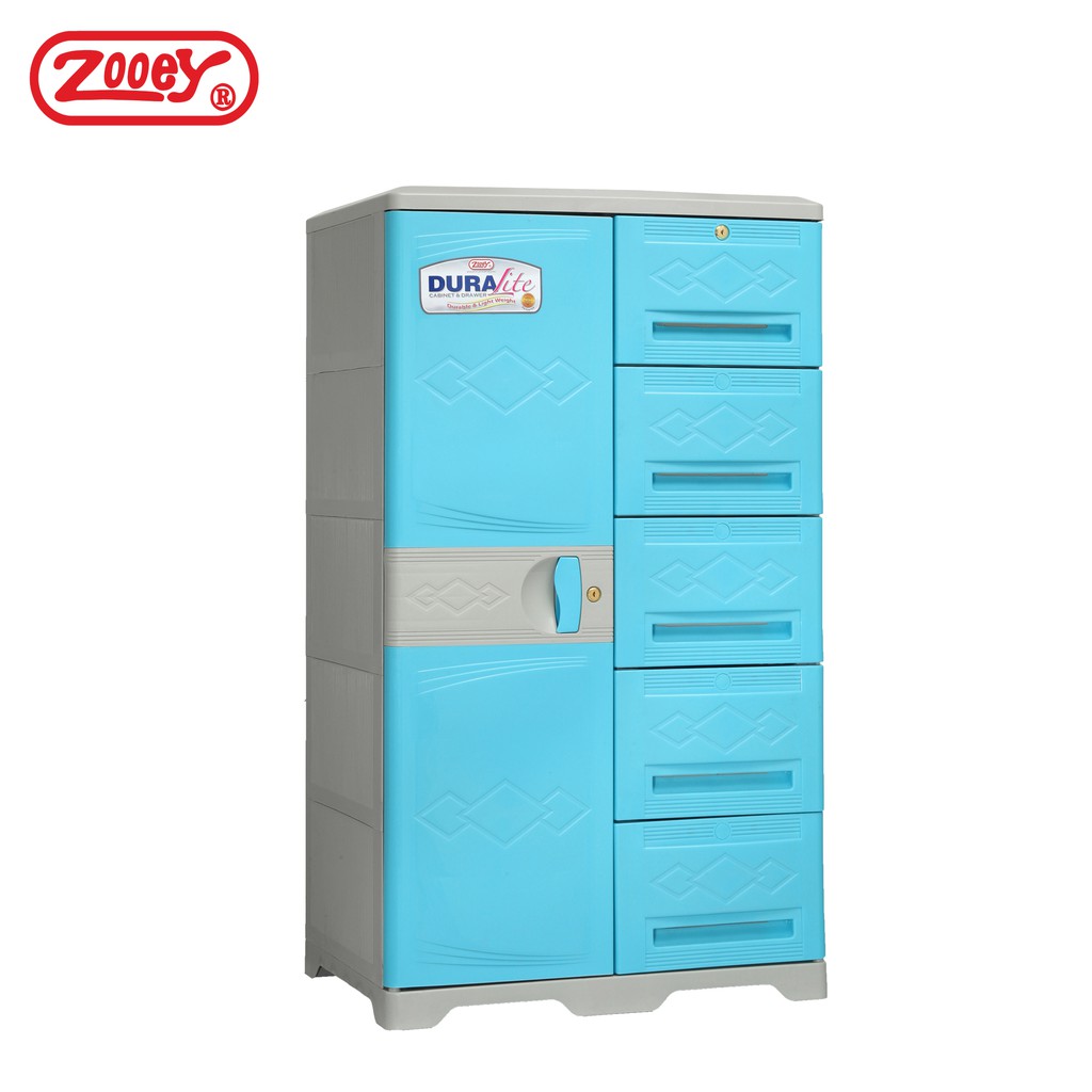 Zooey DuraLite Cabinet/Clothes Organizer Stock No. 2009-DLT/Wardrobe Cabinet | Shopee Philippines