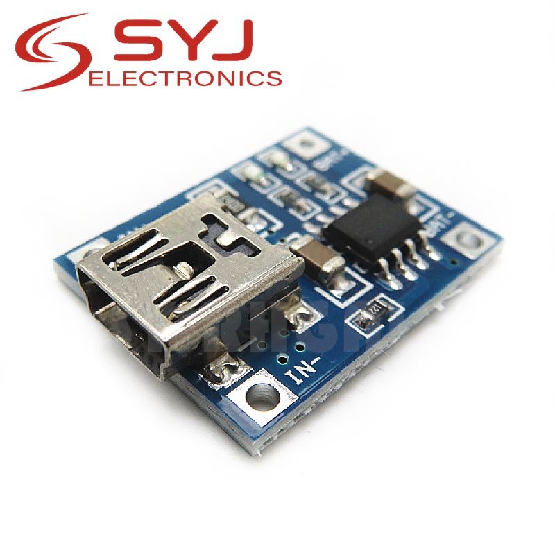 5 piece TP4056 1A Mini Port Mike USB Lipo Battery Charging Board ...