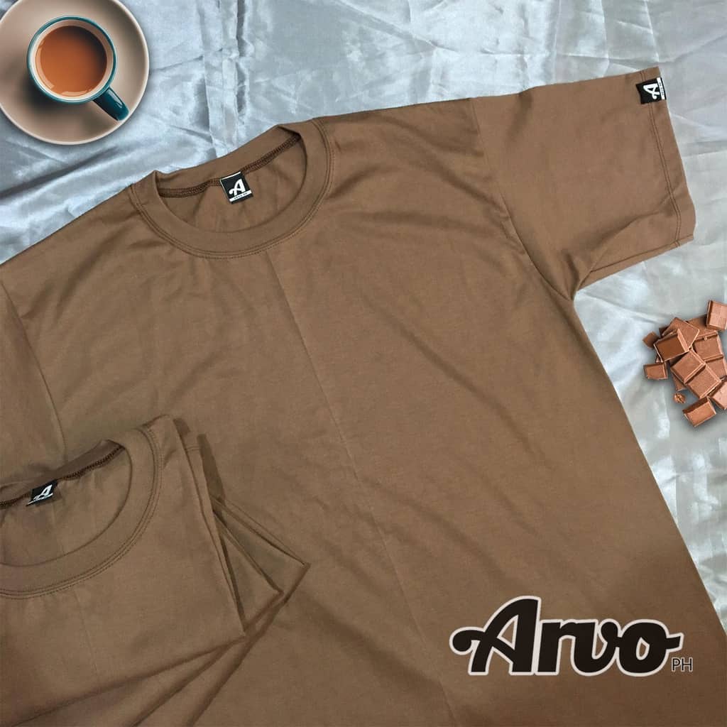 ARVO PH - Plus Size 3XL / 5XL Plain Tee Shirt | Shopee Philippines