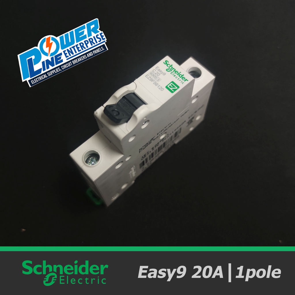 Miniature Circuit Breaker Schneider Easy9 6a - 63a 1Pole | Shopee Philippines