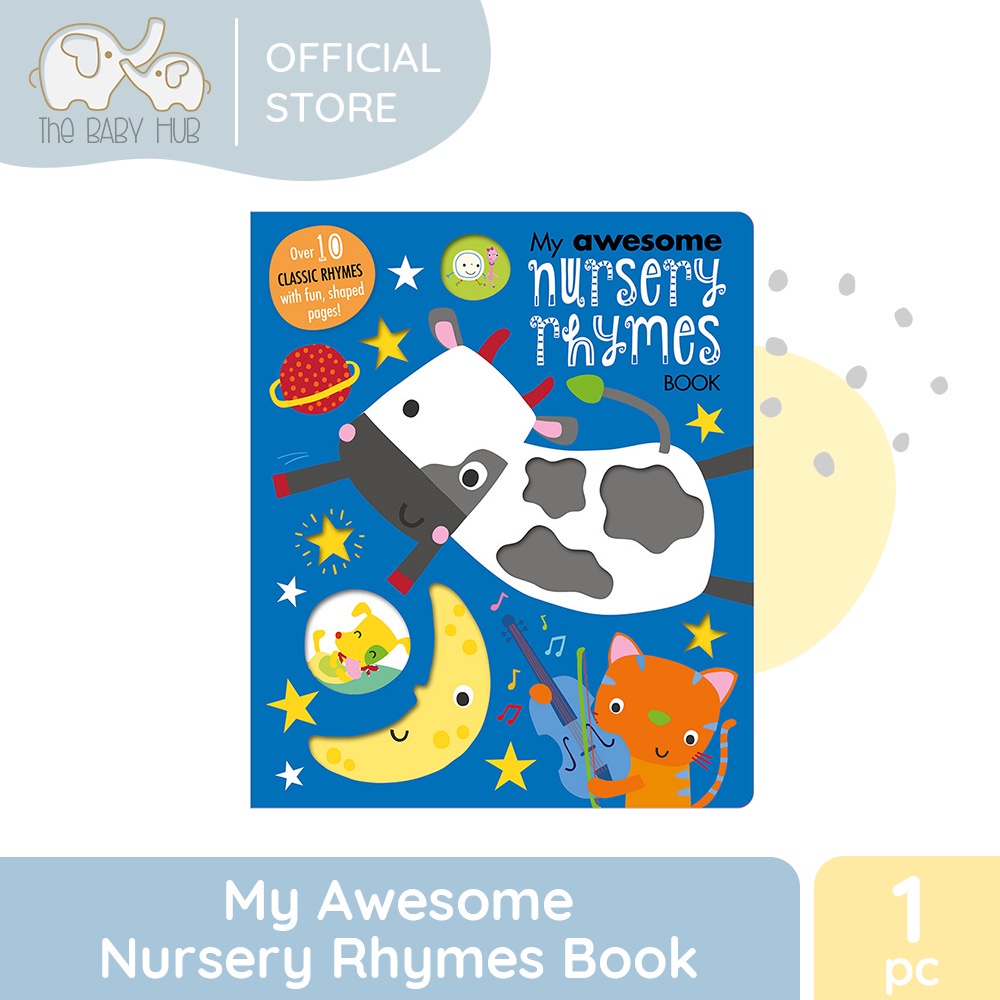 My Awesome Nursery Rhymes Book | Shopee Philippines