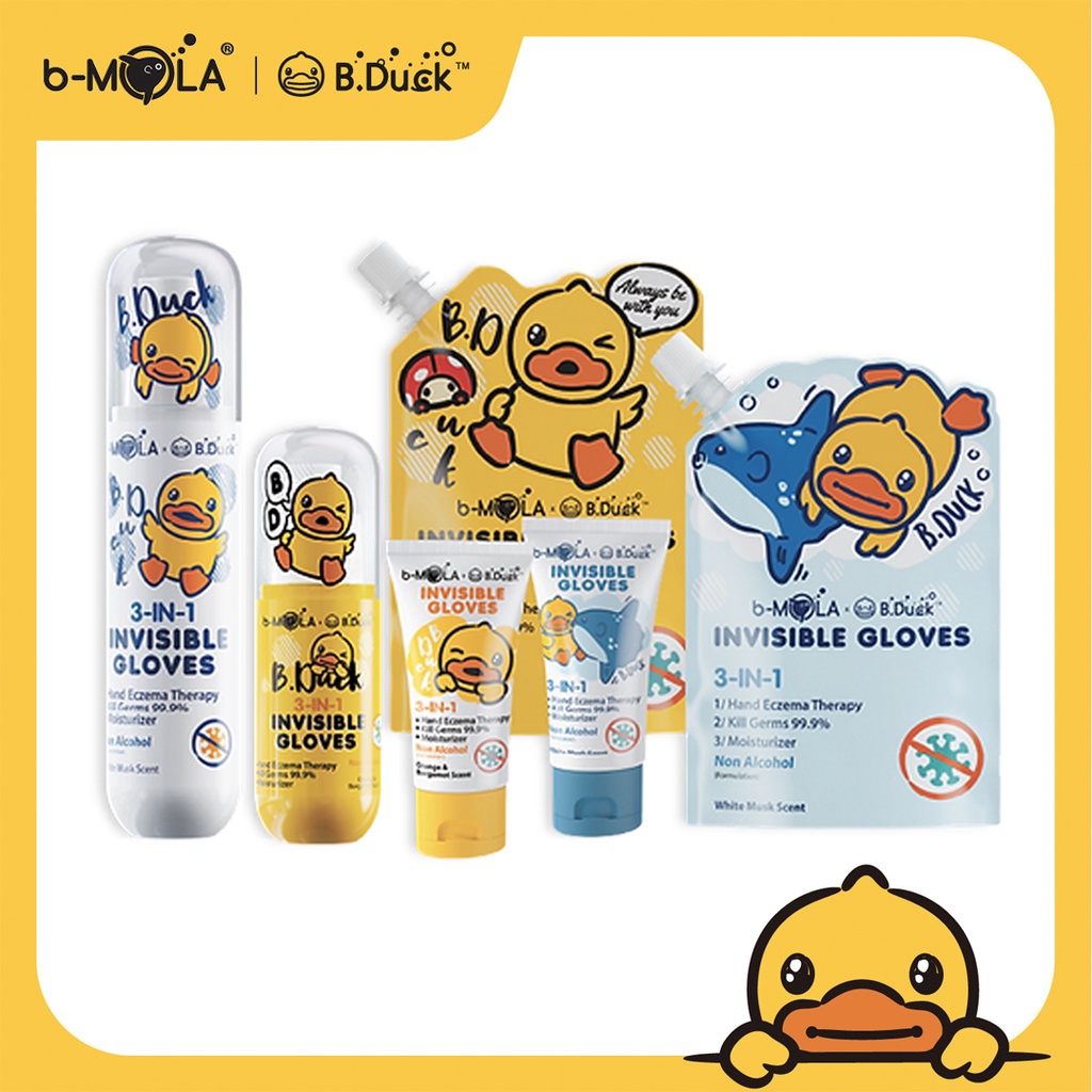 b MOLA NCCO Invisible Gloves 3in1 Hand Cream - Relieves Eczema & Skin ...