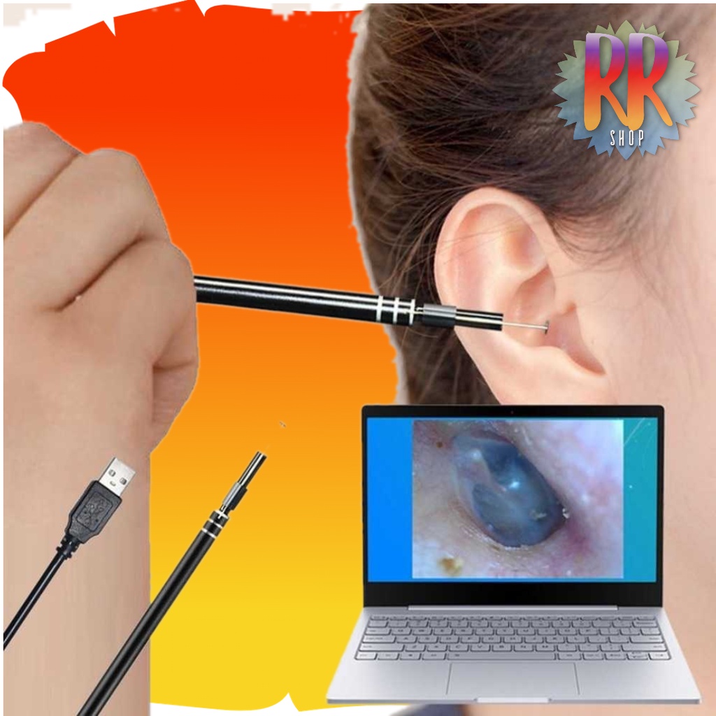 Ear Endoscope HD Visual USB Earpick Camera 5.5mm | Shopee Philippines