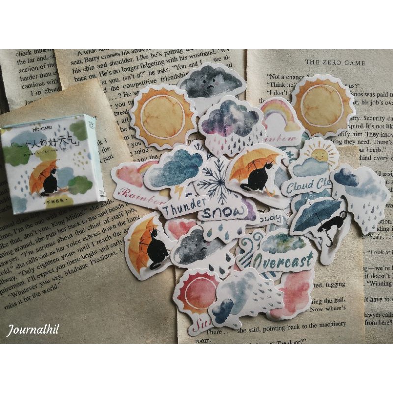 Aesthetic sticker/journal kit sticker/studygram sticker | Shopee ...