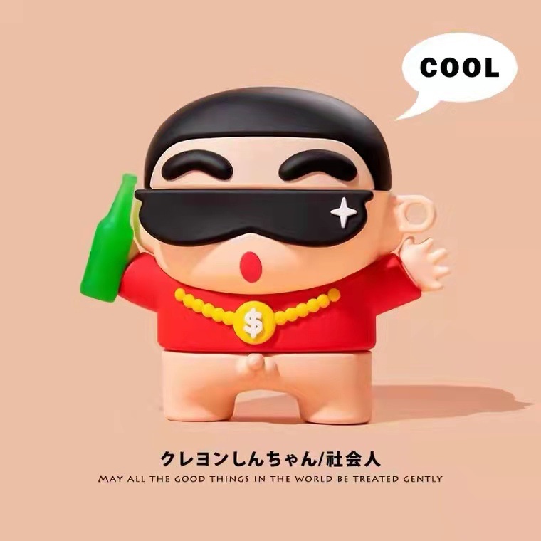 Cool Crayon Shin-chan Case for airpods pro 2nd gen 1 2 3 wireless ...