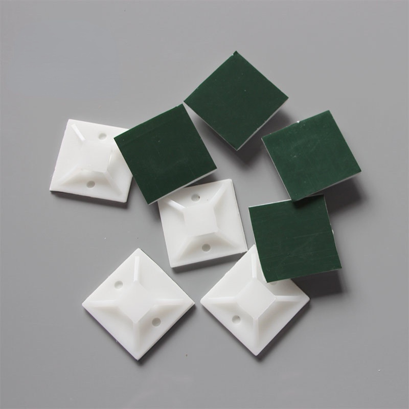 50pcs 20pcs cable tie bases Forceful glue wire self-adhesive wall ...