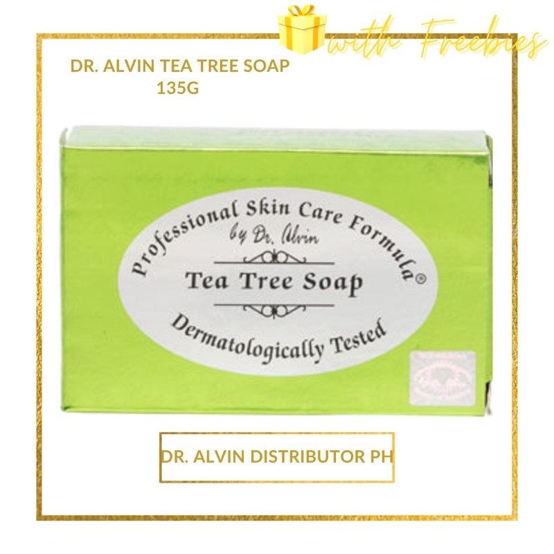 Dr. Alvin Tea Tree Soap 135g | Shopee Philippines