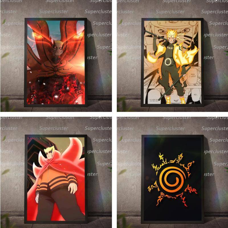 Naruto Canvas Naruto main Painting Poster Wall Print Pictures Home ...