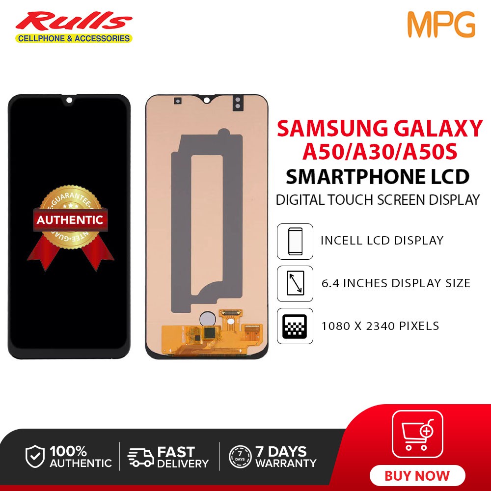 Smartphone LCD for Samsung Galaxy A50/A30/A50s (INCELL) Digital Touch ...