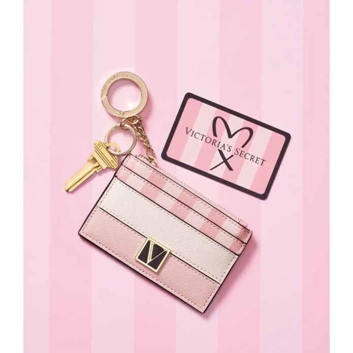 Victoria's Secret Card Case Keychain , Keychain , Wristlet Strap , Card ...