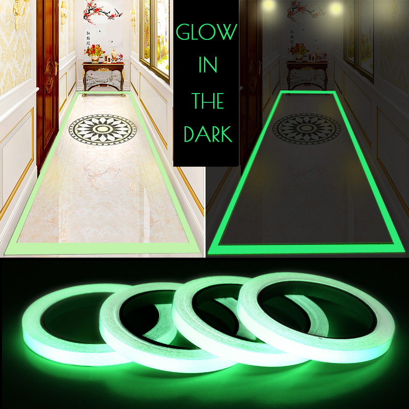 Luminous Baseboard Self-adhesive Wall Sticker / Glow In Sticker Tape ...