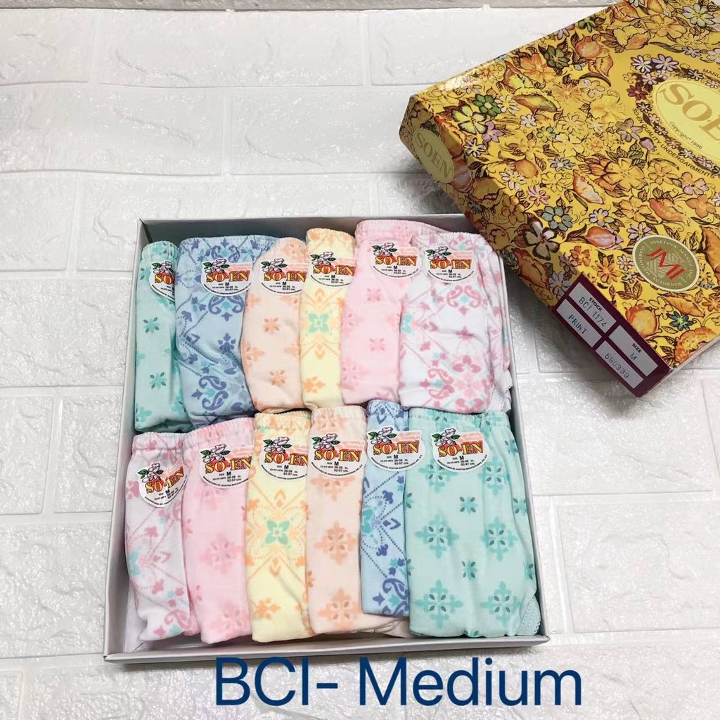 Original SOEN panty for adult BCI Size: S,,M,L,XL,XXL 6pcs RANDOM ...