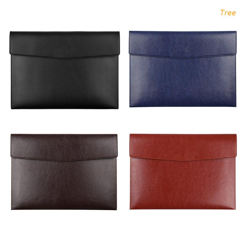 tree PU Leather A4 File Folder Document Holder Envelope Folder Case ...