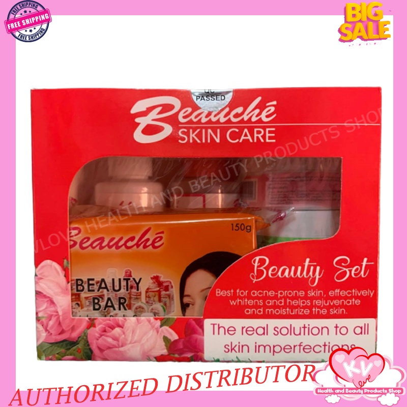 BEAUCHE BEAUTY SET (RED) ORIGINAL (KVLOVE) | Shopee Philippines