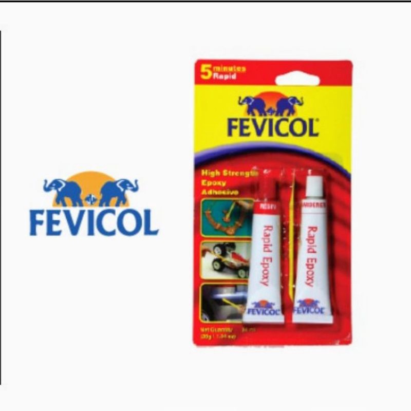 PANDIKIT SA BAKAL FEVICOL RAPID EPOXY HIGH STRENGTH EPOXY ADHESIVE 34ML ...