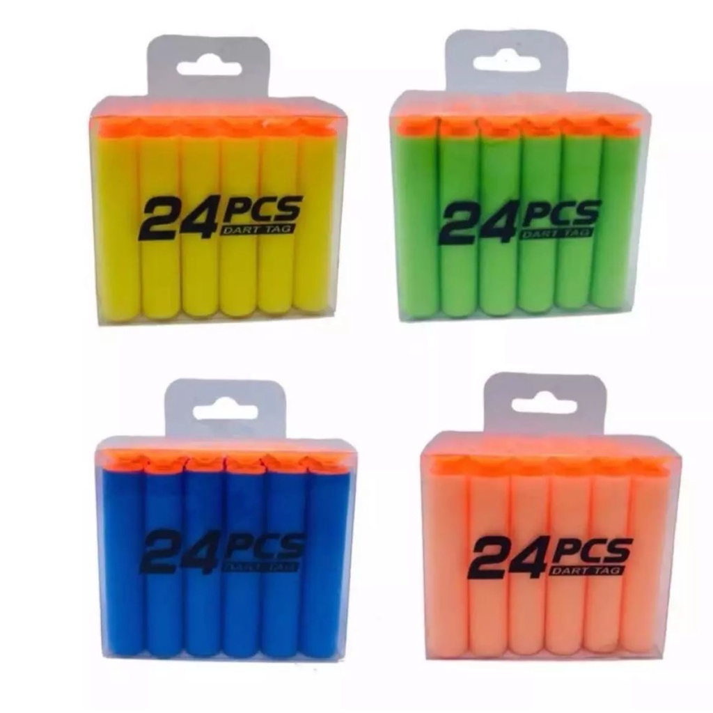 Foam Dart Head Refill Soft Bullets Darts for Nerf N-strike Elite Series ...
