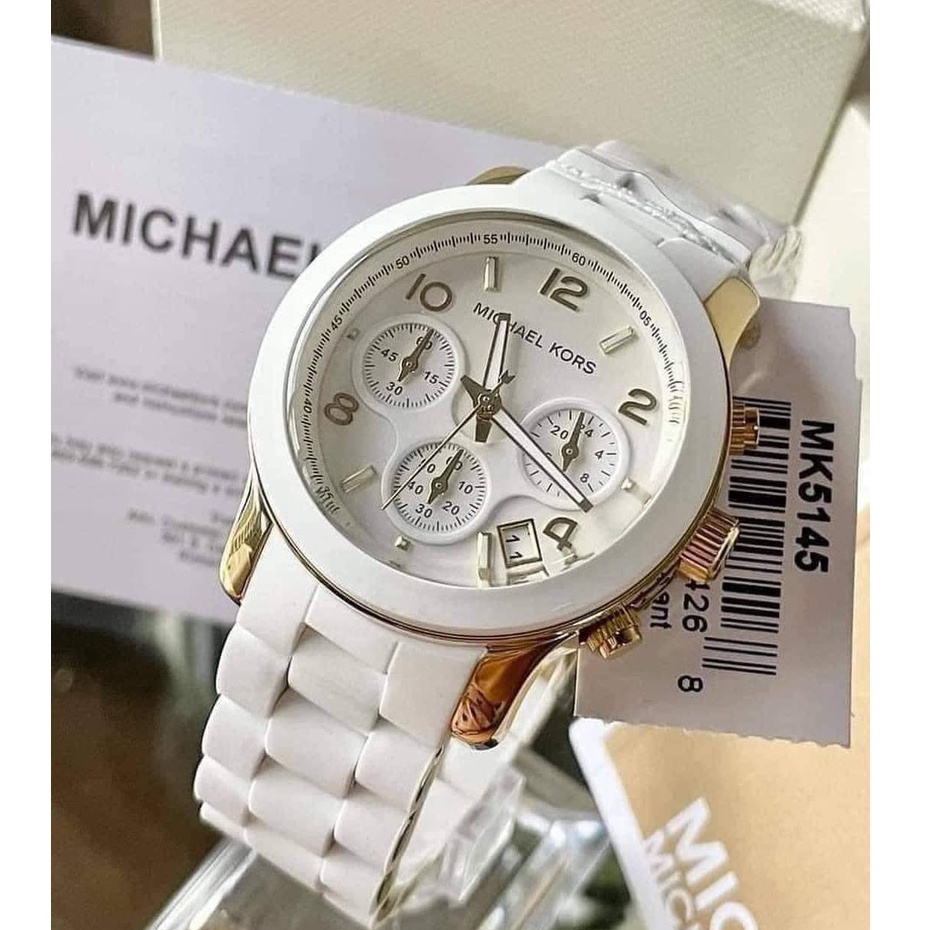 Authentic Quality MK Watch Runway MK5191 /MK5145 Rubber | Shopee ...