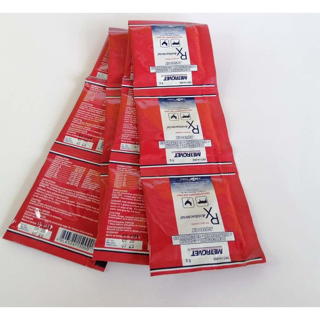 [SOUTH VET] AQUADOX POWDER/ GAMEFOWL/ Fighting cock multivitamins/ Para ...