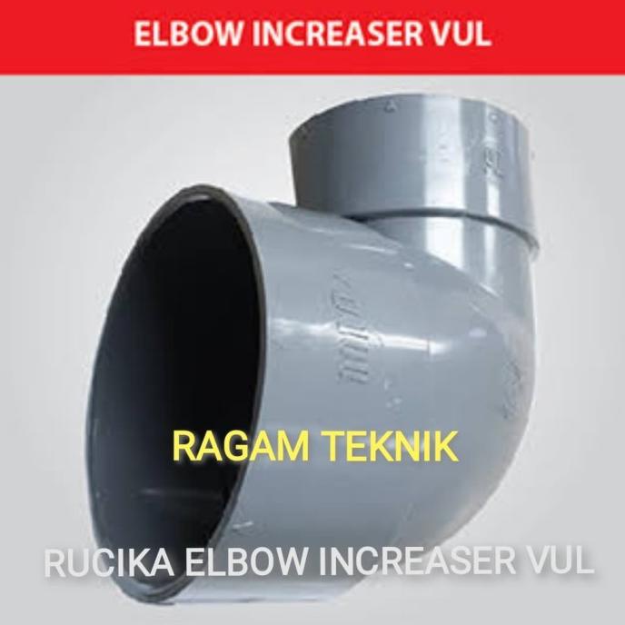 Rucika L Elbow Increaser VUL 3" x 2" Knee Keni Knie Bent Reducer | Shopee Philippines